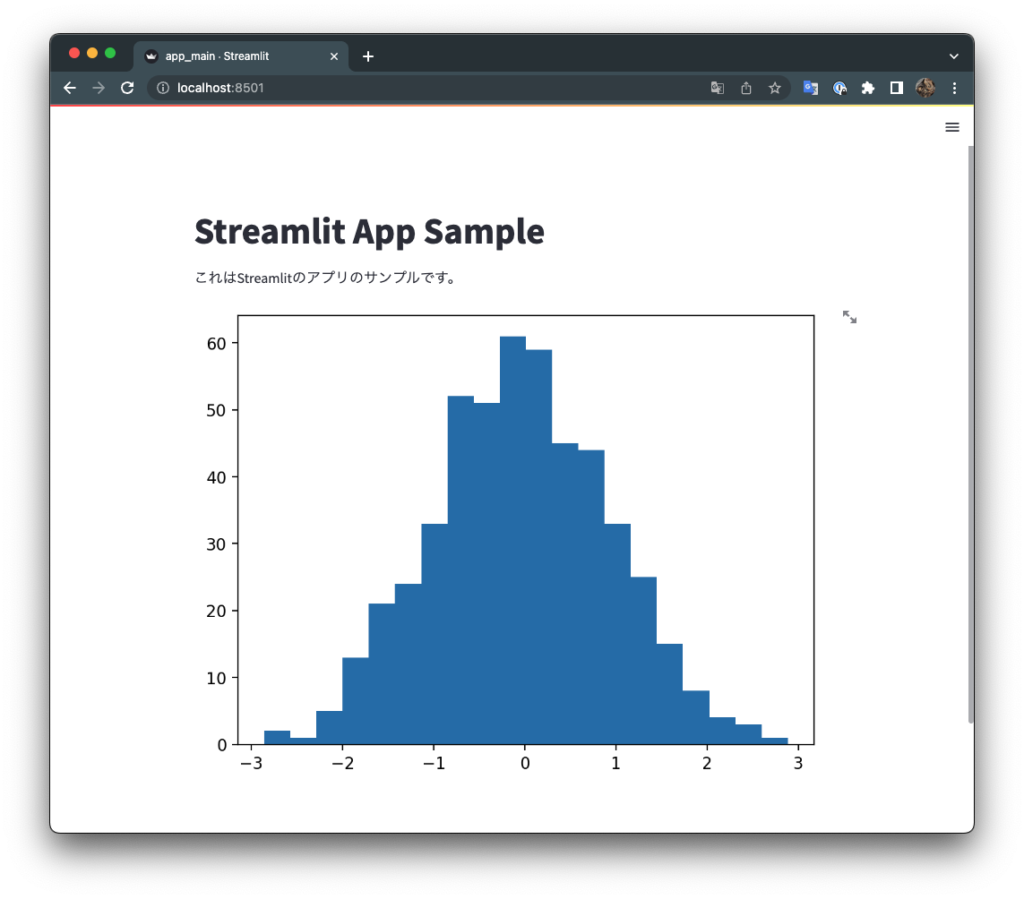 データ可視化のためのプラットフォームの基礎: Streamlit - あつまれ統計の森